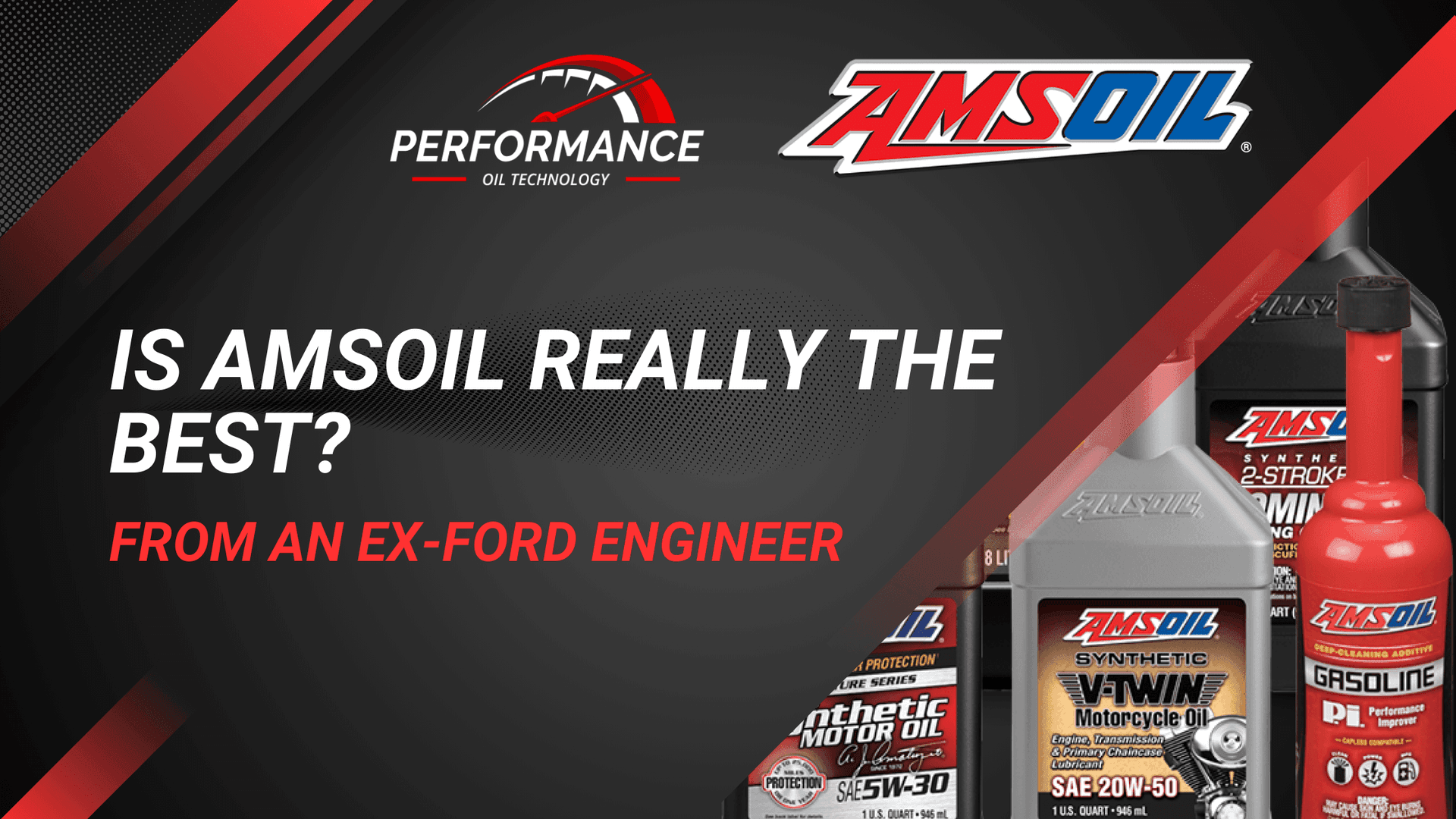What is AMSOIL made from?