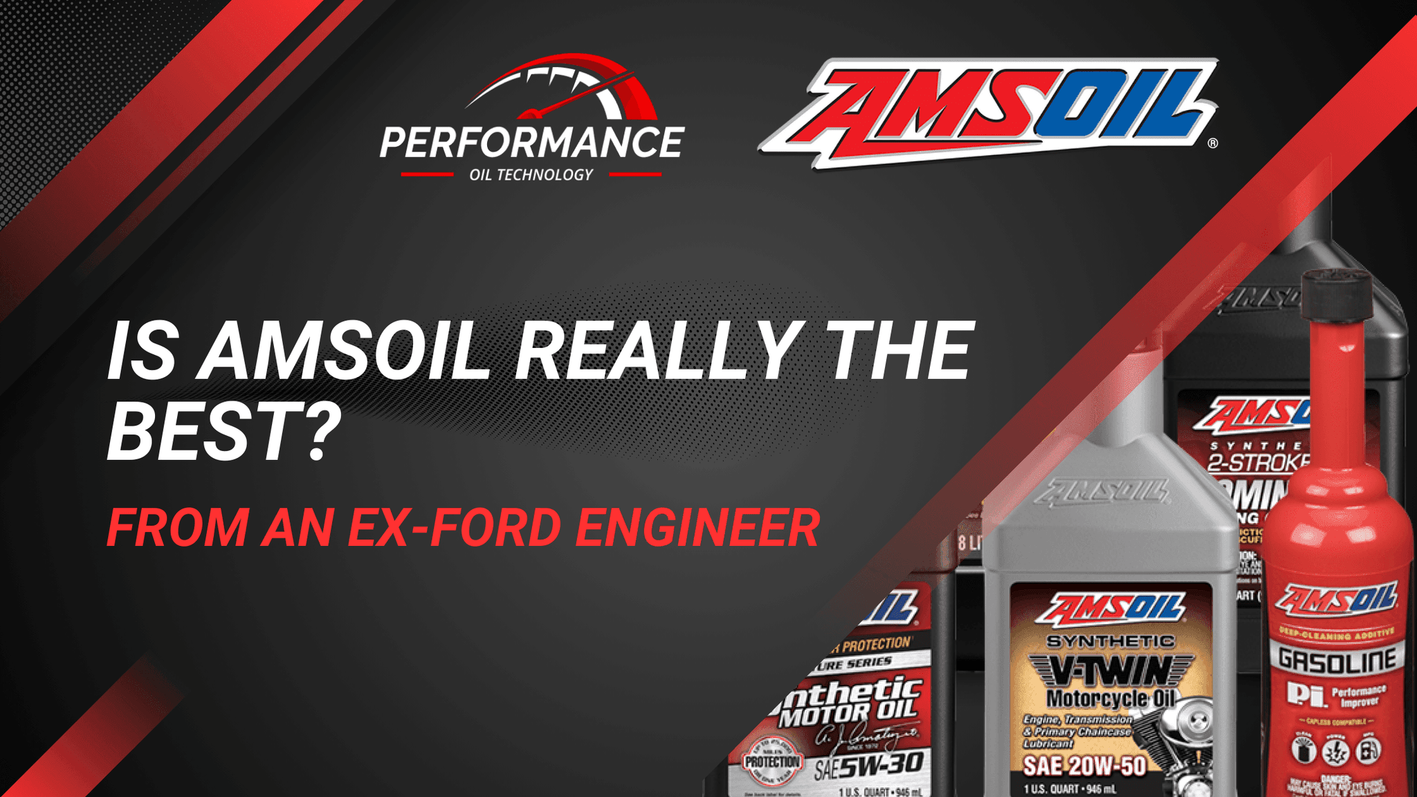 What is AMSOIL made from?