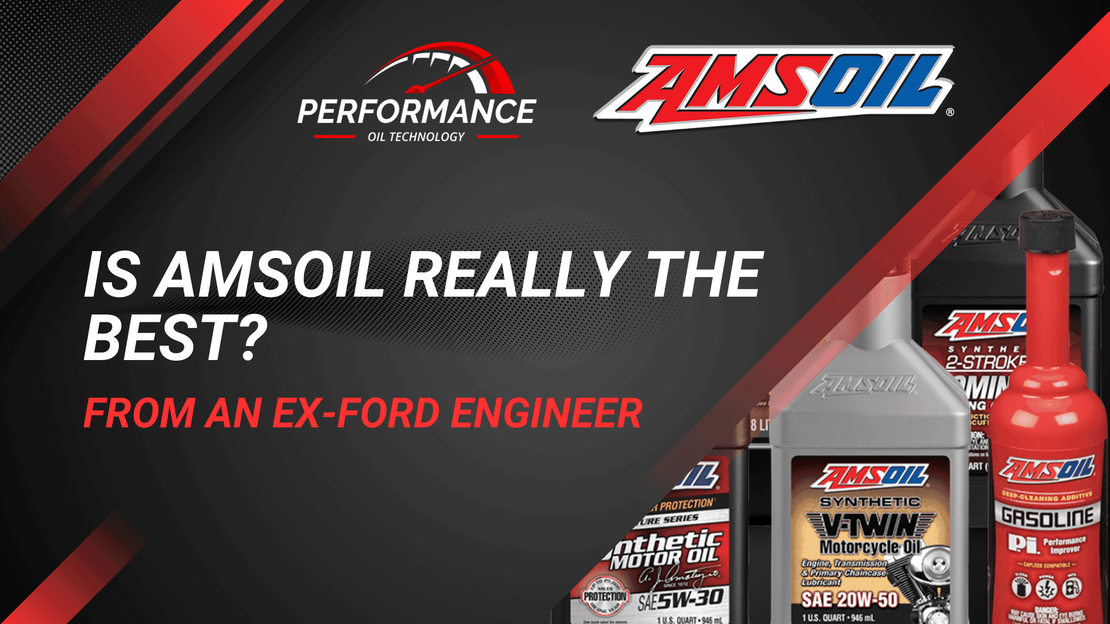 What is AMSOIL made from?