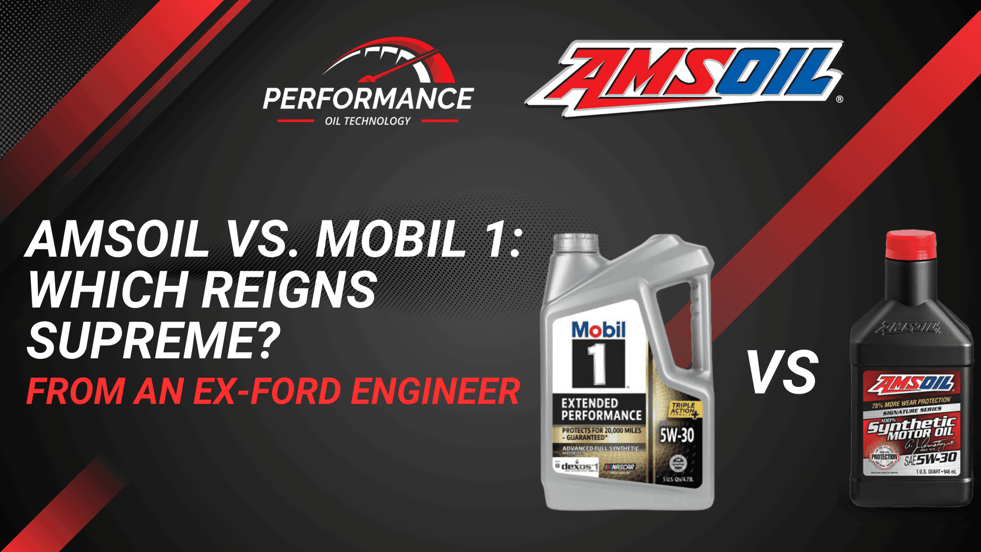 AMSOIL vs Red Line: Which is Best?