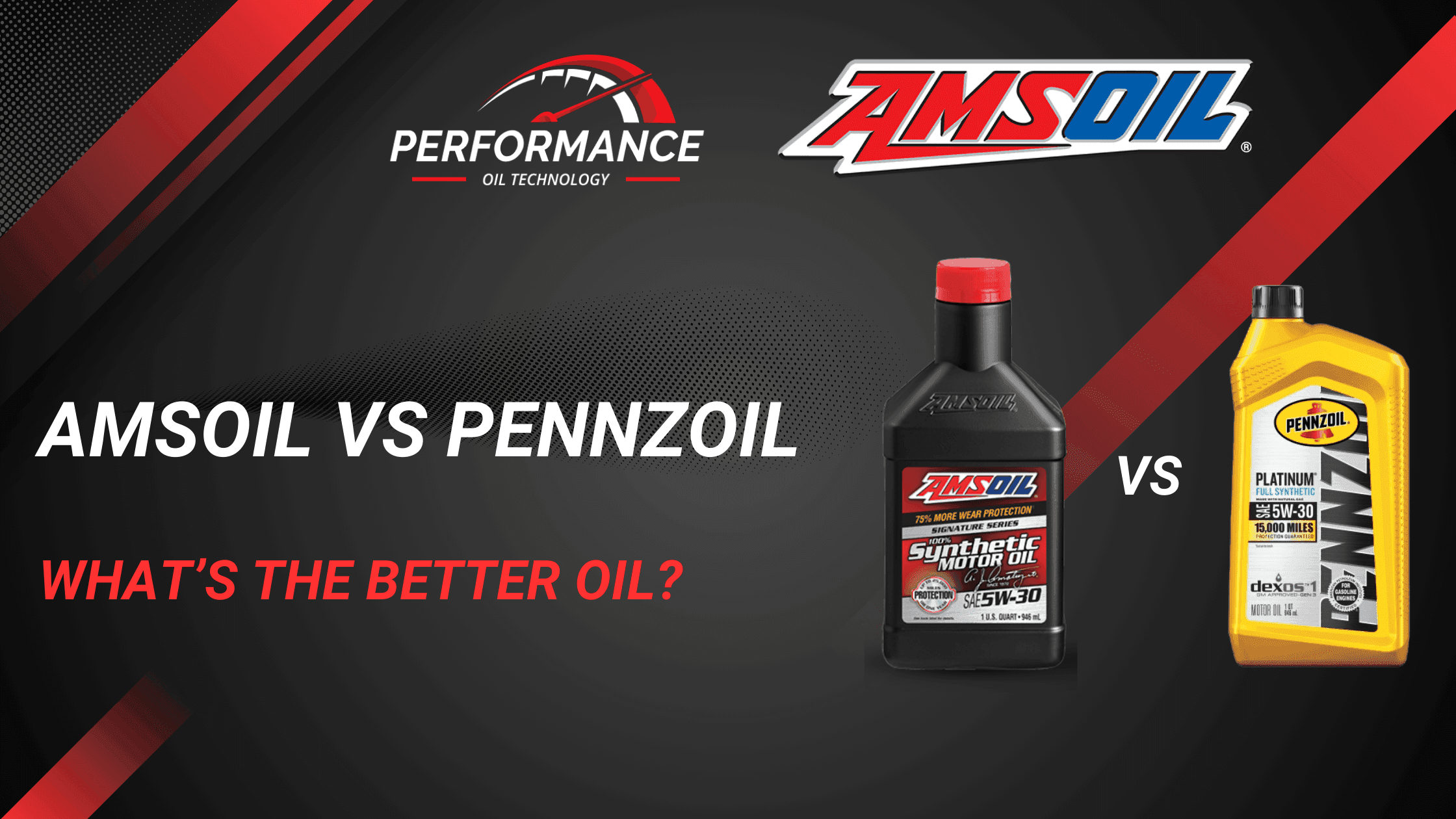 AMSOIL Comparison: Signature Series vs. European vs. OE vs. XL vs. High ...