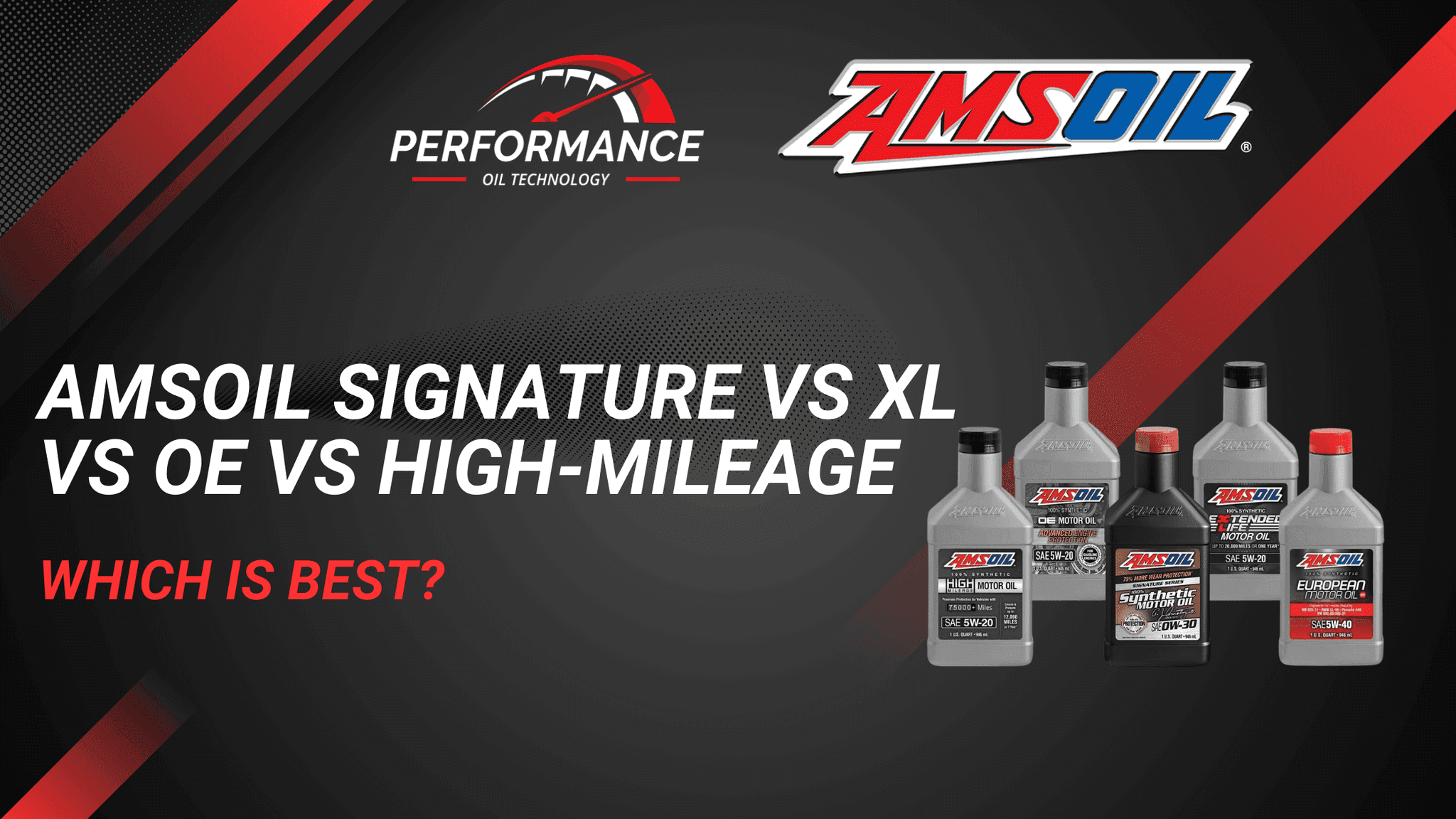 AMSOIL vs Red Line: Which is Best?