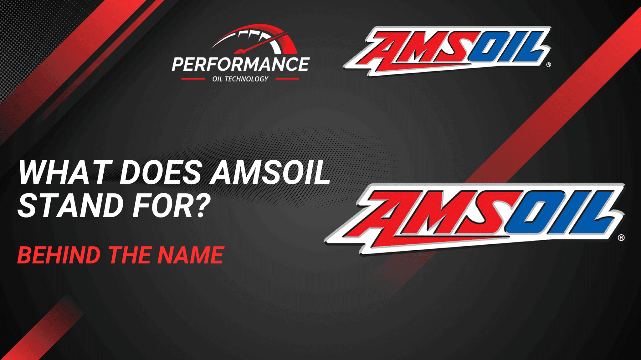 What is AMSOIL made from?